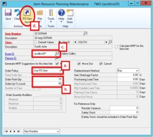 How to Configure Dynamics GP Purchase Order Generator | Dynamics GP MRP