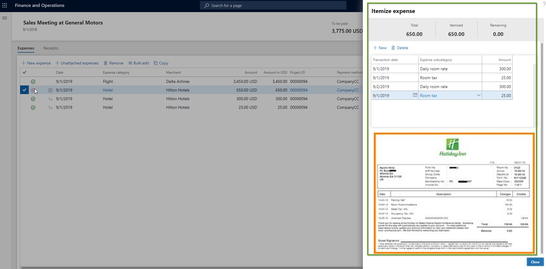 Microsoft Dynamics 365 Expense Management | Velosio