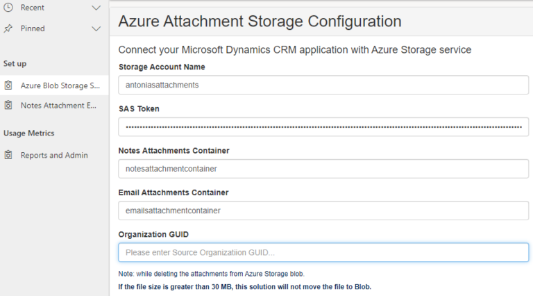 Dynamics 365 CRM Azure Storage Containers: Cut File Attachment Costs