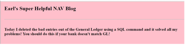 Troubleshooting NAV Errors: A Guide | Velosio