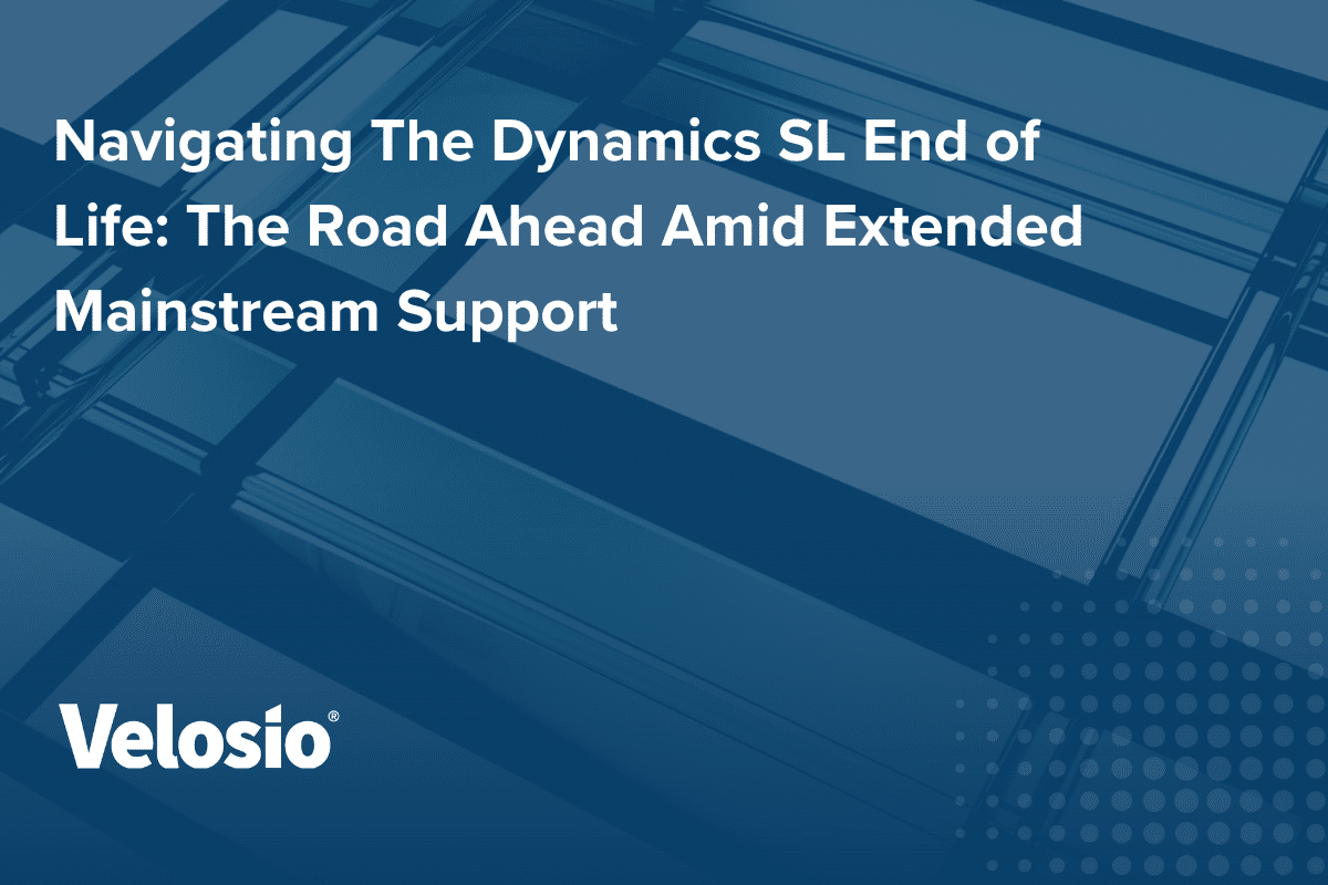 Navigating The Dynamics SL End of Life | Velosio