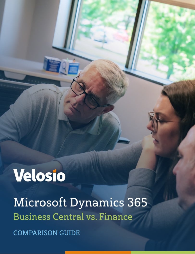 You're On Your Way: Microsoft Comparison Guide | Velosio